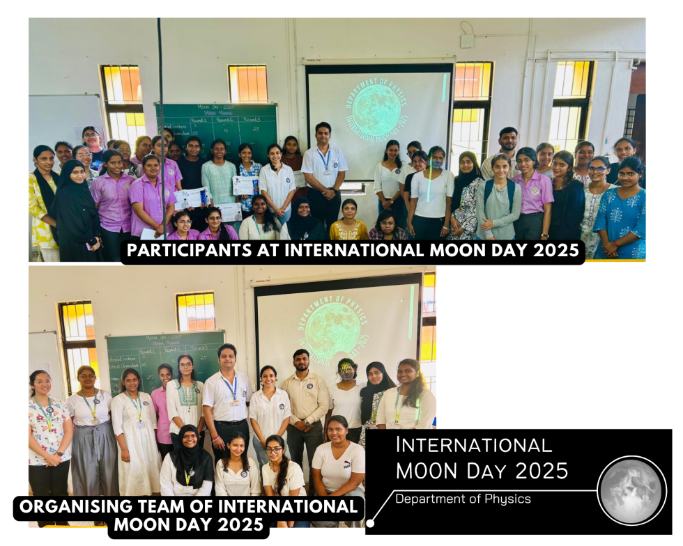 International Moon Day Celebration – 2025 | Carmel college of Arts ...